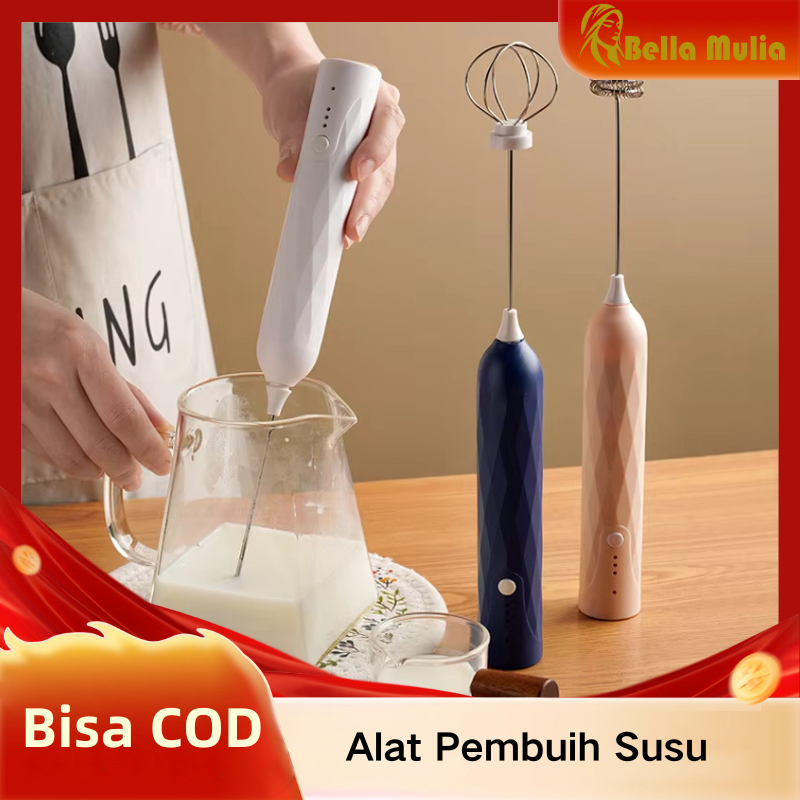 Jual Alat Pembuat Busa Susu Listrik - Tongkat Busa Susu Nirkabel untuk ...