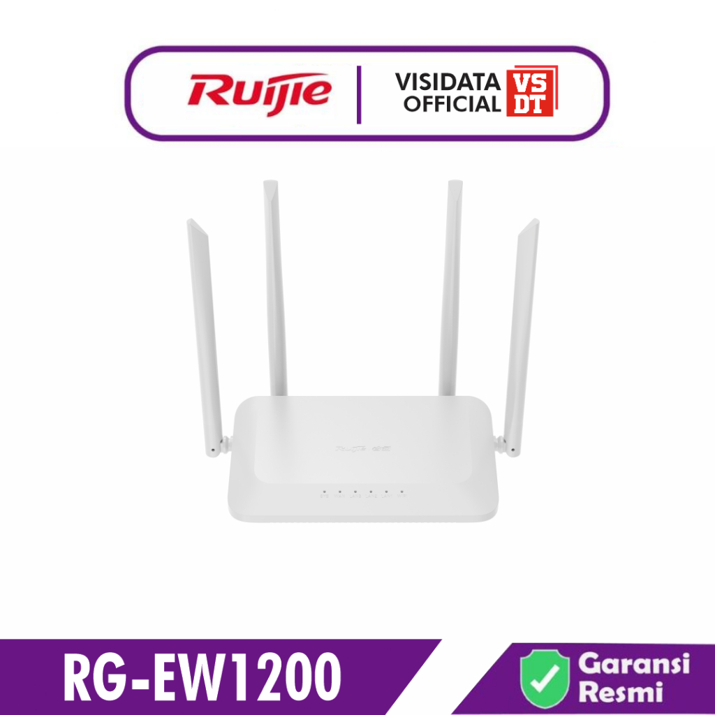 Jual RUIJIE RG-EW1200 1200M Dual-band Wireless Router - Garansi Resmi ...