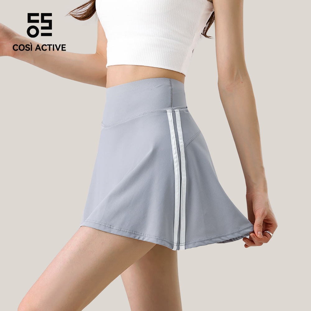 Jual COSI Rok Olahraga Wanita Tenis Skirt Kain Penutup Pinggul Pinggang ...
