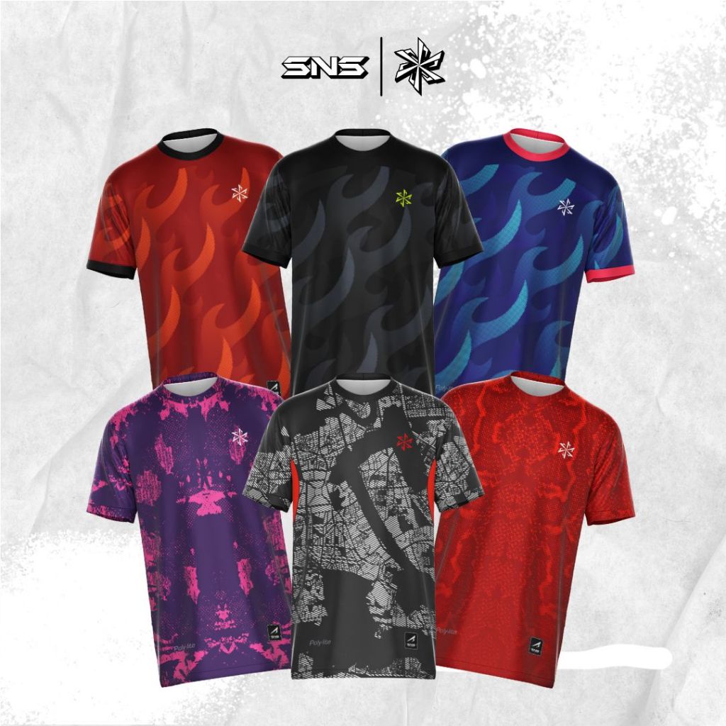 Jual SNS Apparel Baju Olahraga Jersey Dry Fit Gym Lari Running Pria ...