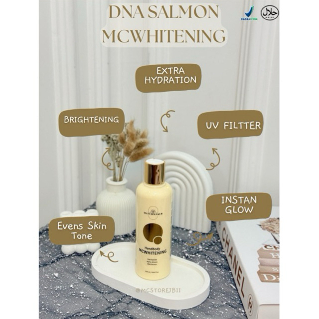 Jual Dna Salmon Mcwhitening Lotion (siang) 250g Mcstorejbi | Shopee ...