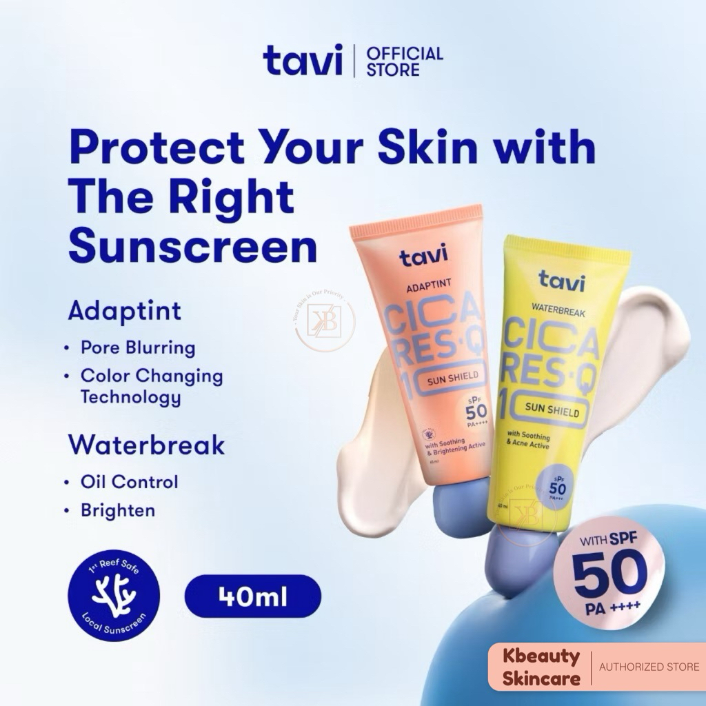 Jual TAVI CICA RES-Q10 AdapTint Sun Shield 40 ml / TAVI CICA RES-Q10 ...