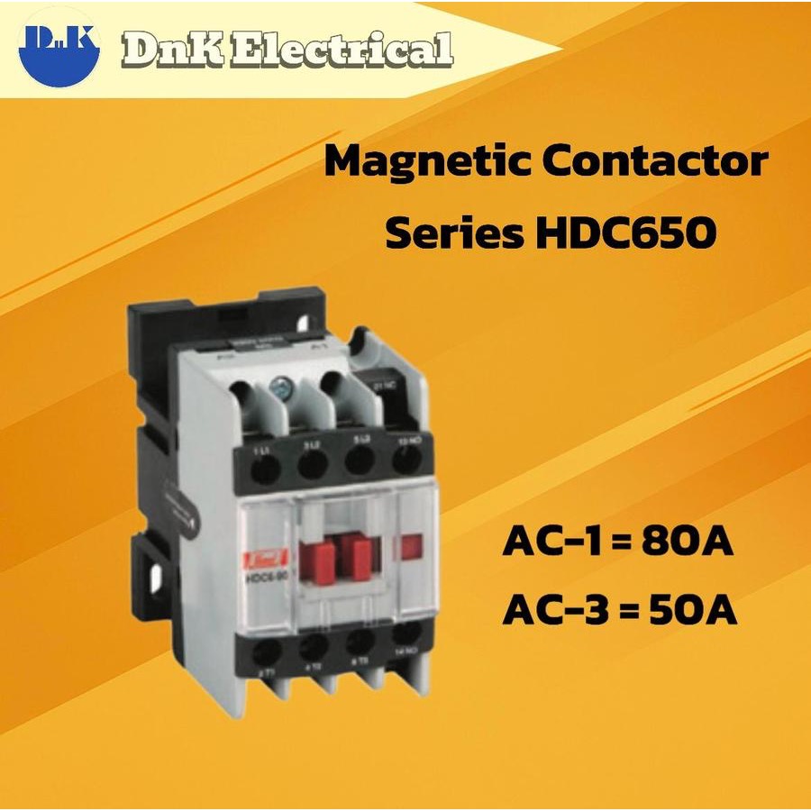 Jual Magnetic Contactor Himel HDC650 3 Pole 22kW | Shopee Indonesia