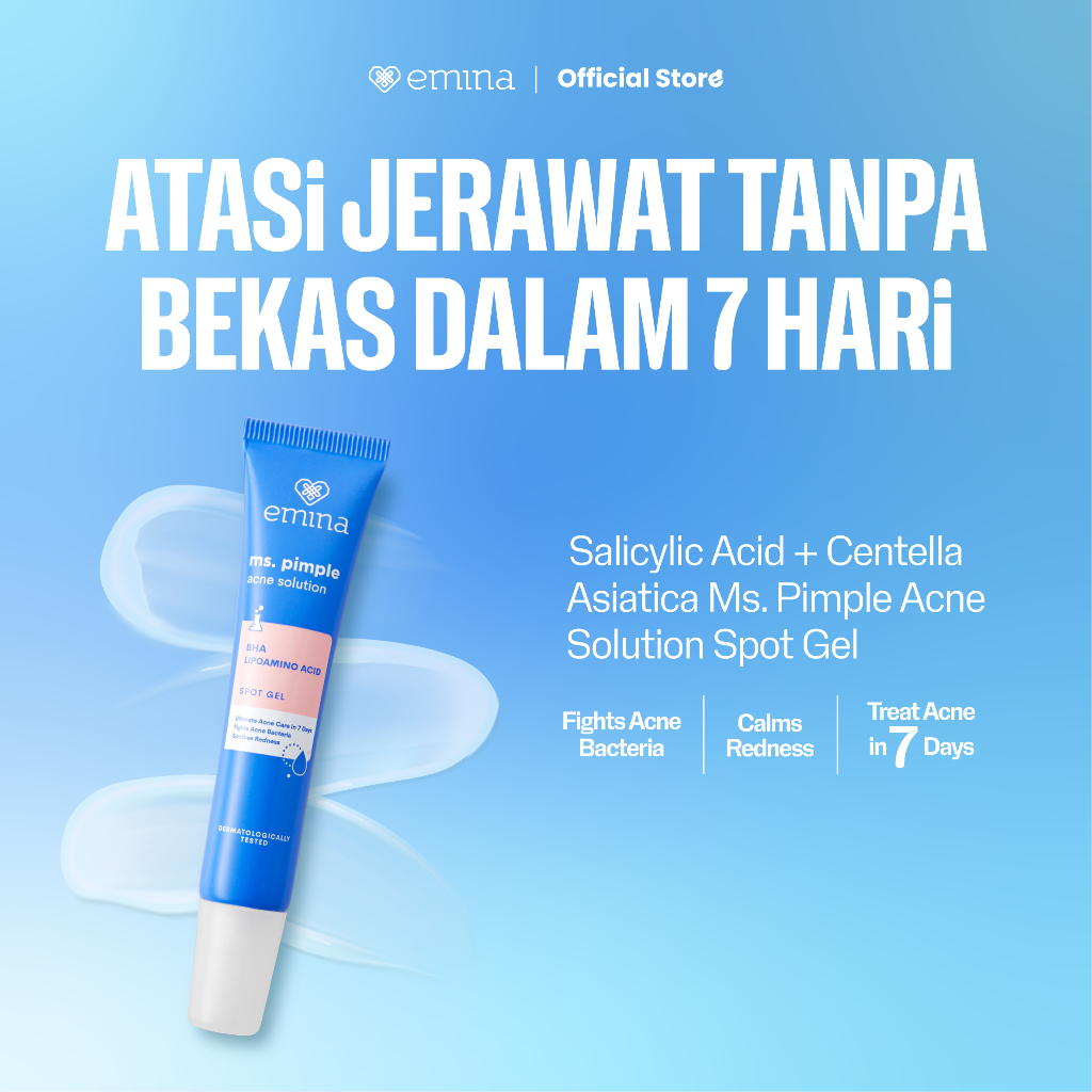 Jual NEW! Emina Ms. Pimple Acne Solution spot Gel 15ml - Obat Totol ...