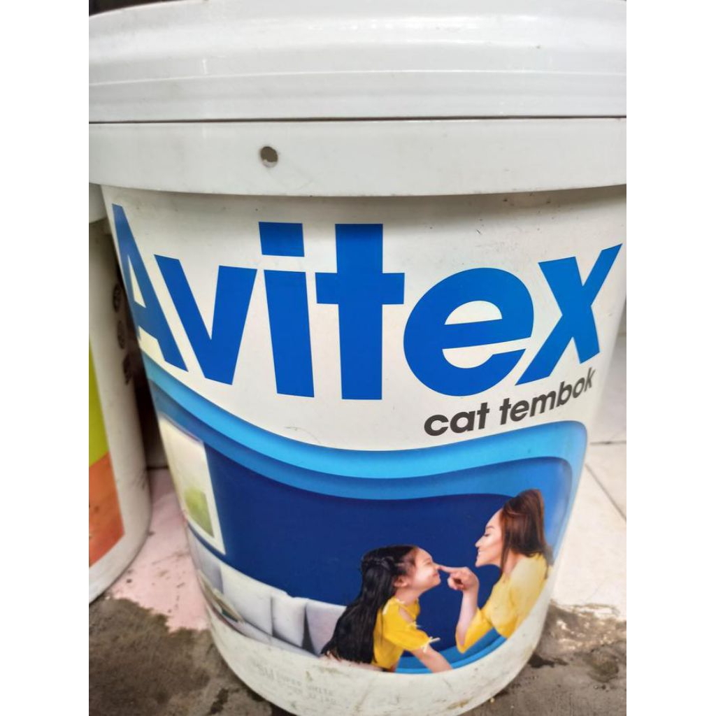 Jual cat tembok avitex pail ember galon besar banyumas | Shopee Indonesia