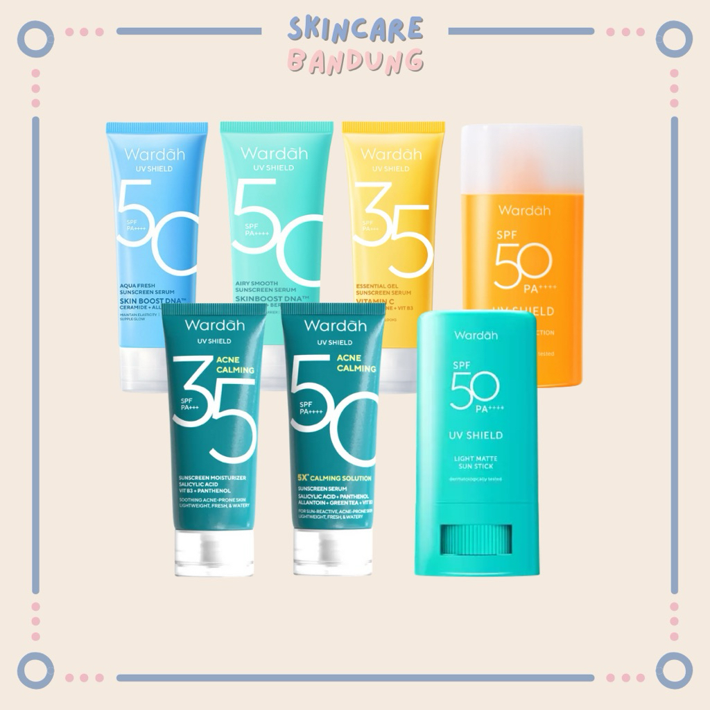 Jual Wardah Airy Smooth SPF 50 40ml / Bright C Hydrating Sunscreen ...