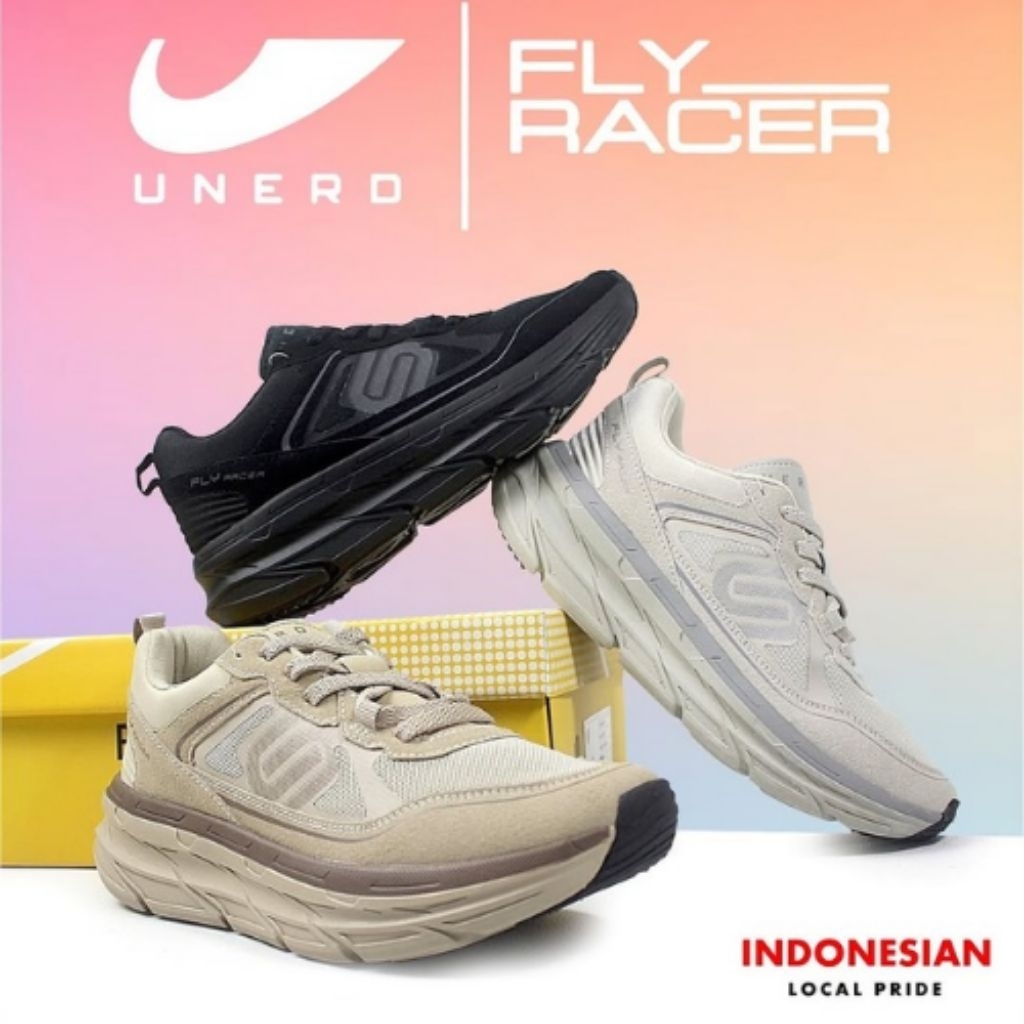 Jual UNERD SEPATU OLAHRAGA RUNNING LARI UNERD FLYRACER | Shopee Indonesia