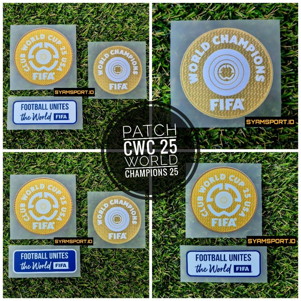 Jual PAKET LENGKAP Patch Club World Cup 2025 + Champions World Club ...