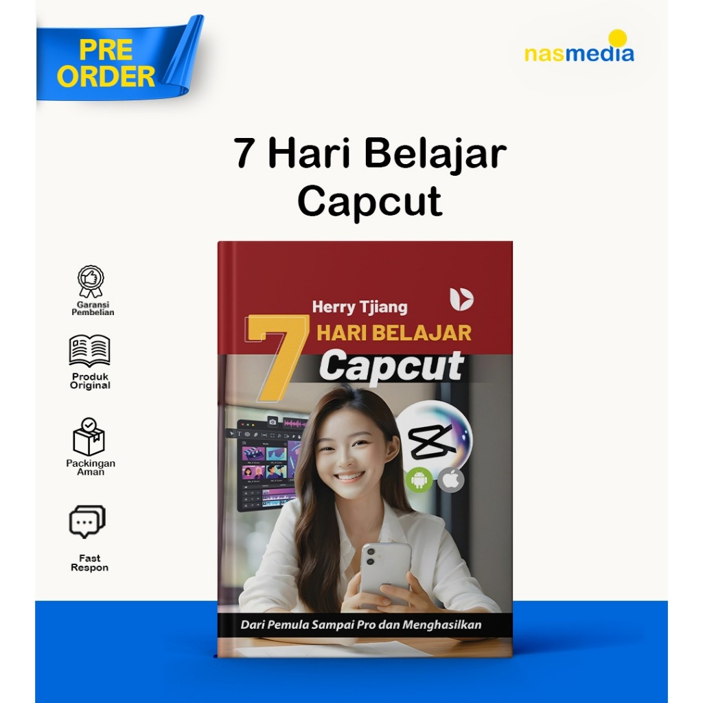 Jual 7 Hari Belajar Capcut :Dari Pemula Sampai Pro Dan Menghasilkan | Shopee Indonesia