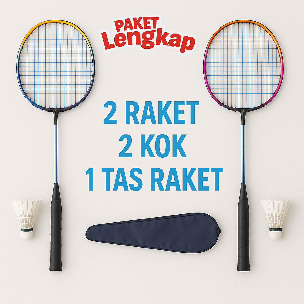 Jual RAKET ANAK PAKET LENGKAP SIAP PAKAI | Shopee Indonesia