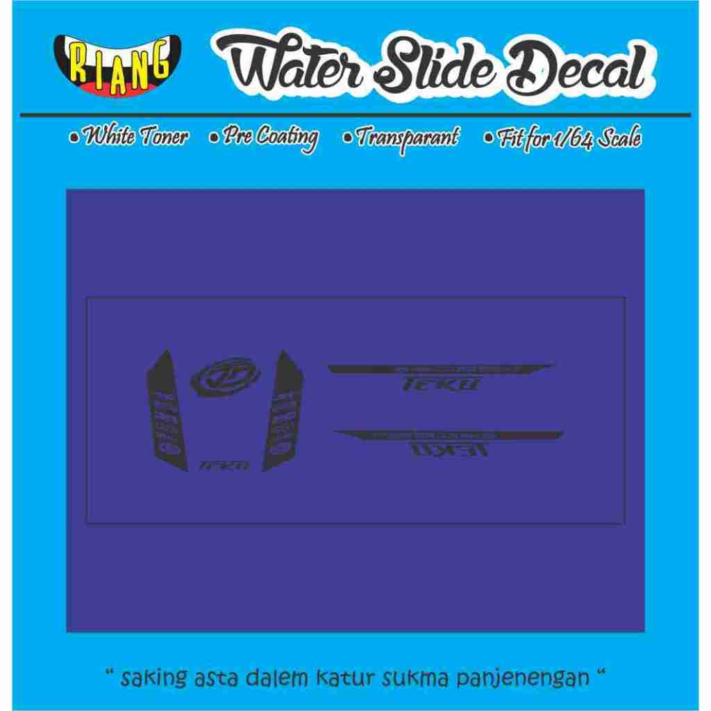 Jual Decal Waterslide Hot Wheels Acceleracers Teku Chicane | Shopee ...
