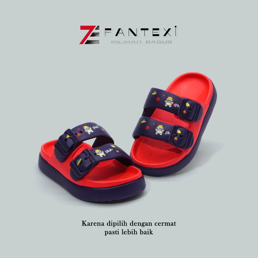 Jual Sandal Selop Anak Anak Model Strap Dua Terbaru Bahan Karet ...