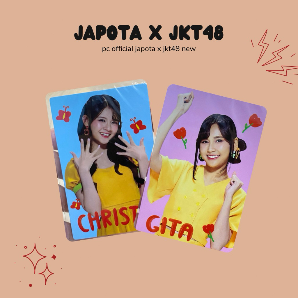 Jual Photocard japota x jkt48 ( official ) | Shopee Indonesia