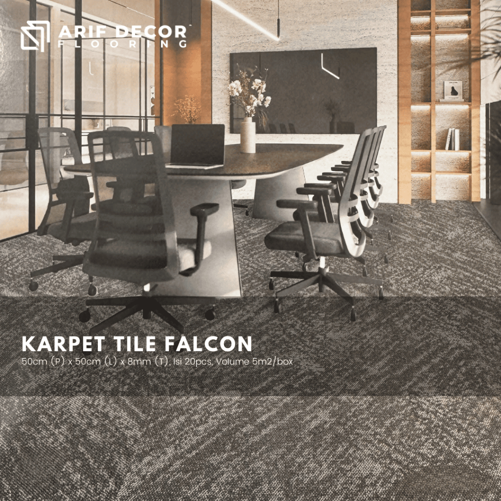 Jual Karpet Tile Falcon Karpet Studio / Karpet Hotel / Karpet Kantor ...