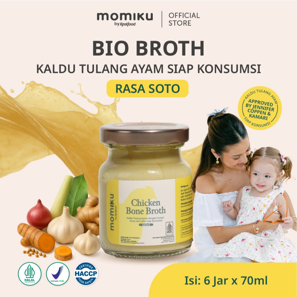 Jual [NEW LAUNCH] Realfood Momiku Bio Broth I Chicken Bone Broth Salted ...