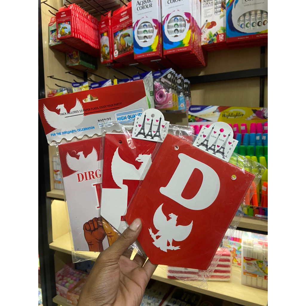 Jual Bunting Flag Benner Bendera Merah Putih 17 Agustus Dirgahayu HUT ...