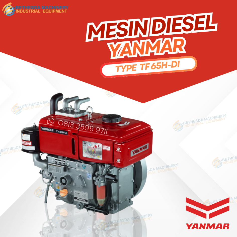 Jual Mesin Penggerak / Diesel Engine 6.5 Hp / 6.5 Pk YANMAR TF 65 H-di | Shopee Indonesia