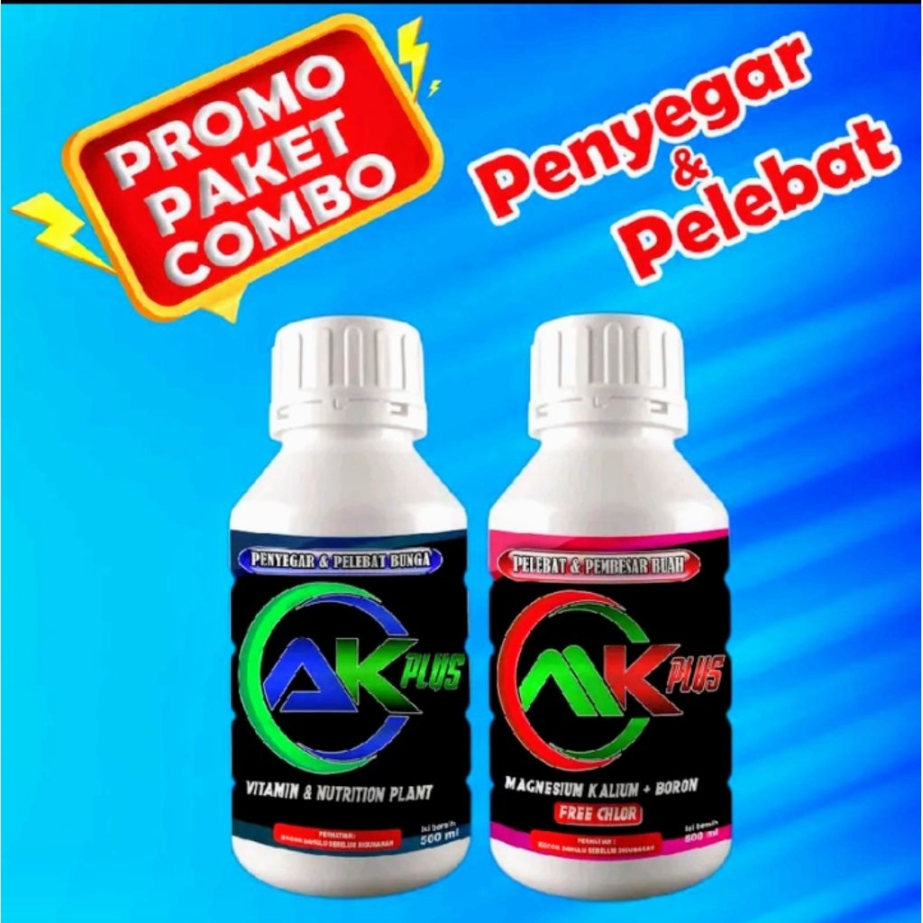 Jual Paket Combo AK PLUS Nutrisi & Multivitamin + MK Plus Pembesar Buah ...