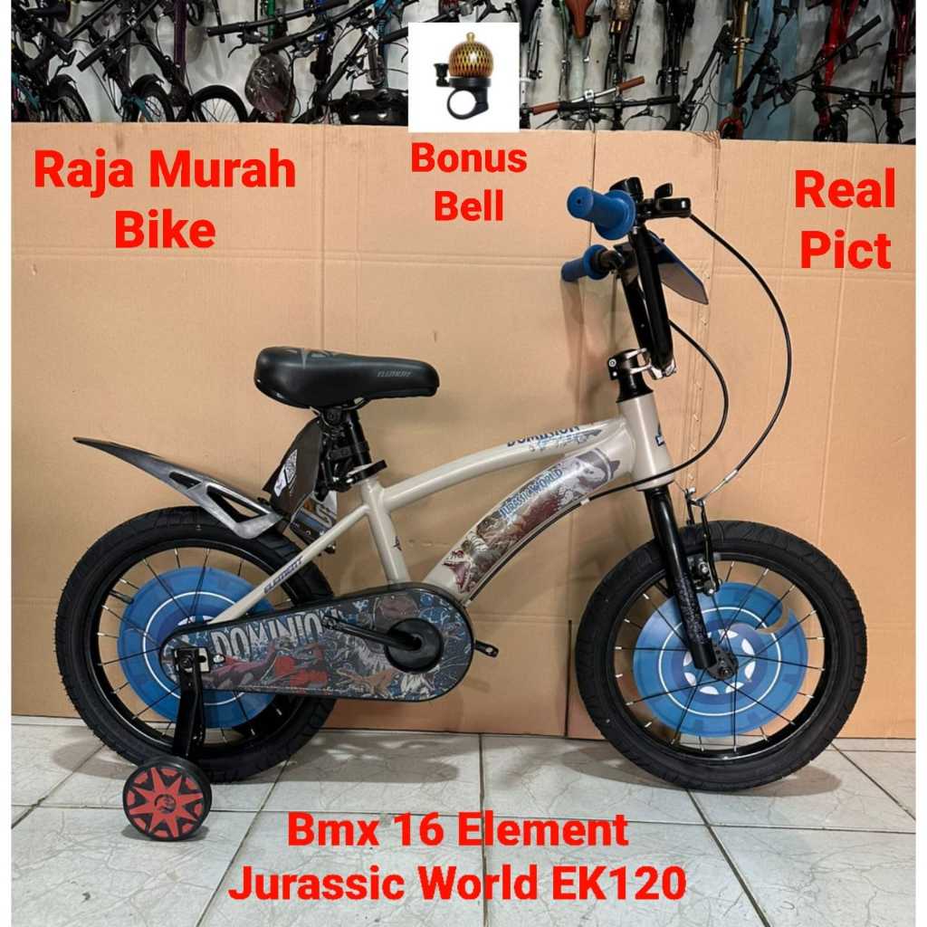 Jual Sepeda Anak Bmx 16 Inch Element Jurassic World Dominion EK120 ...