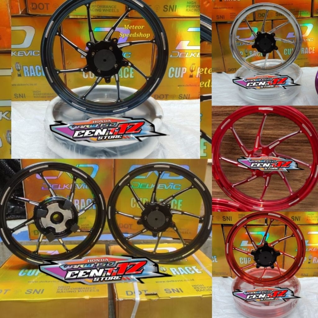 Jual Velg Delkevic DND M8 Nmax NEW/ Nmax OLD| Aerox New /Old| PCX 160 ...