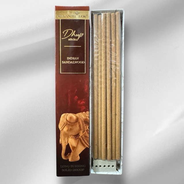 Jual Dupa India Dhoop Long Indian Sandalwood - Isi 20batang - P: 20cm ...