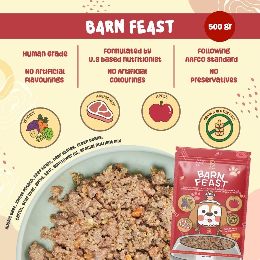 Jual Boop - Barn Feast 500gr Cooked Food for Dogs | Shopee Indonesia