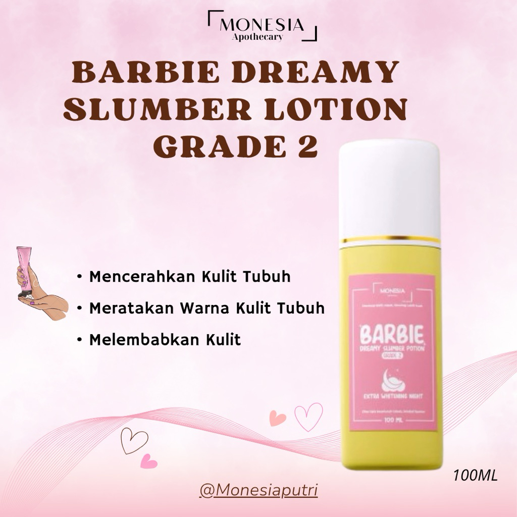 Jual LOTION BARBIE GRADE 2 Monesia apothecary | Shopee Indonesia