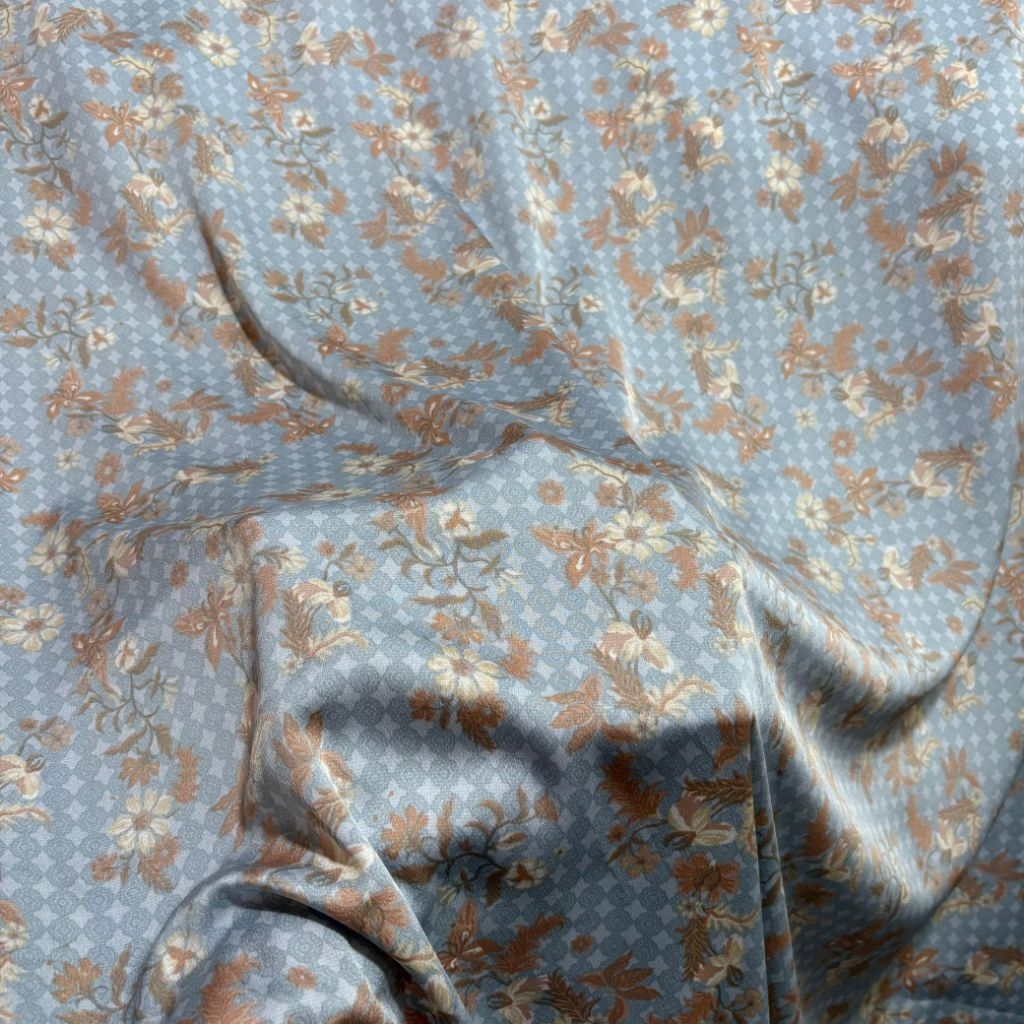 Jual kain satin silk motif | Harga/50cm | kain satin motif - kain satin ...