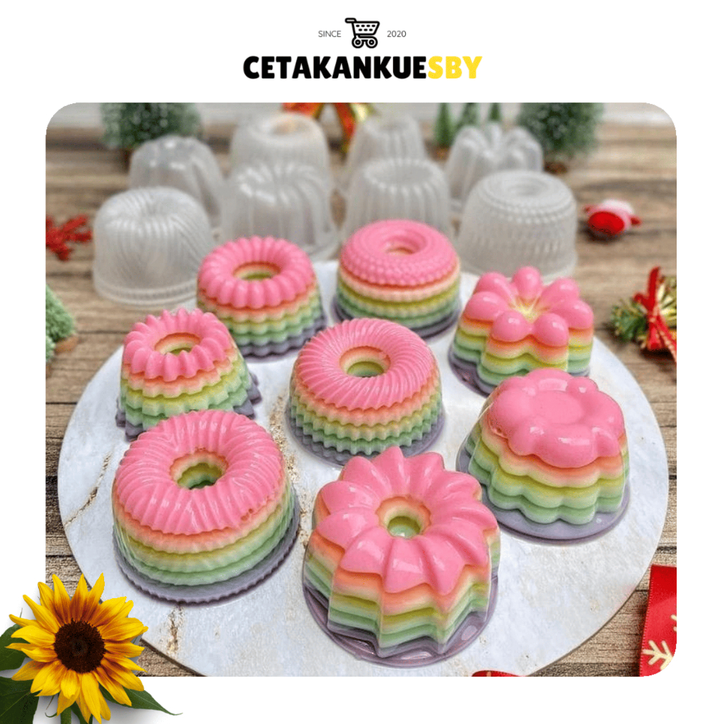 Jual [CKS] ECER Cetakan Puding Mini /Cetakan Puding Plastik Mini ...