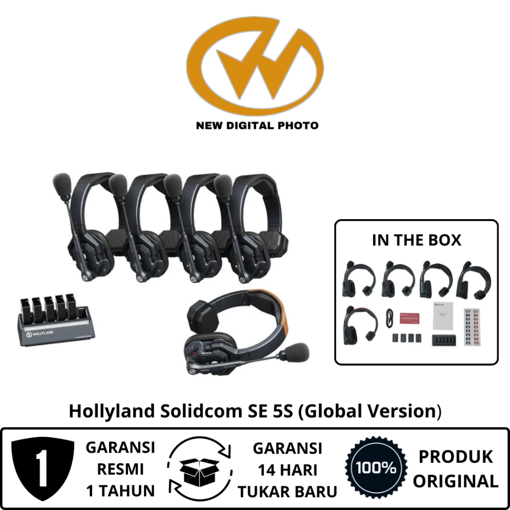 Jual Hollyland Solidcom SE-5S / Solidcom SE Global Version SE 5S Full ...