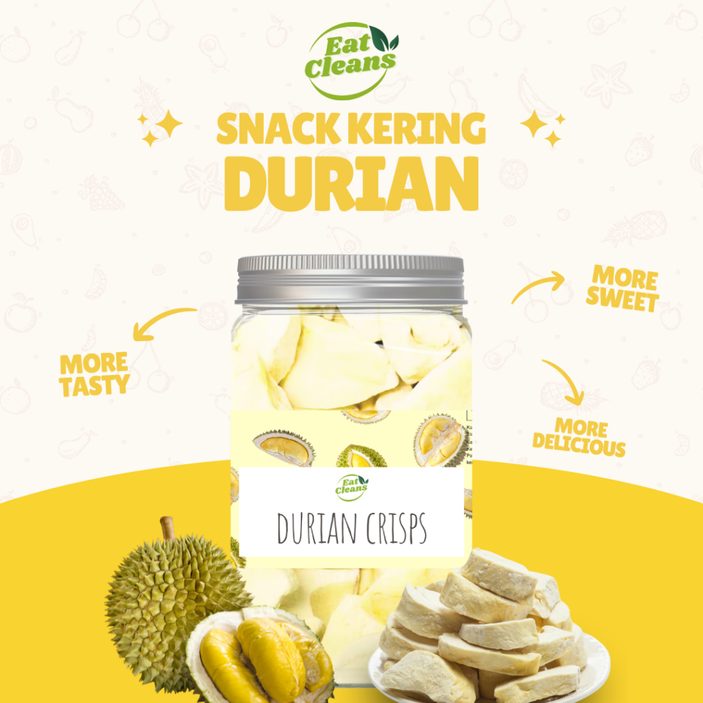 Jual Freeze Dried Durian - Snack Freeze Dried Fruit - Snack Keripik ...