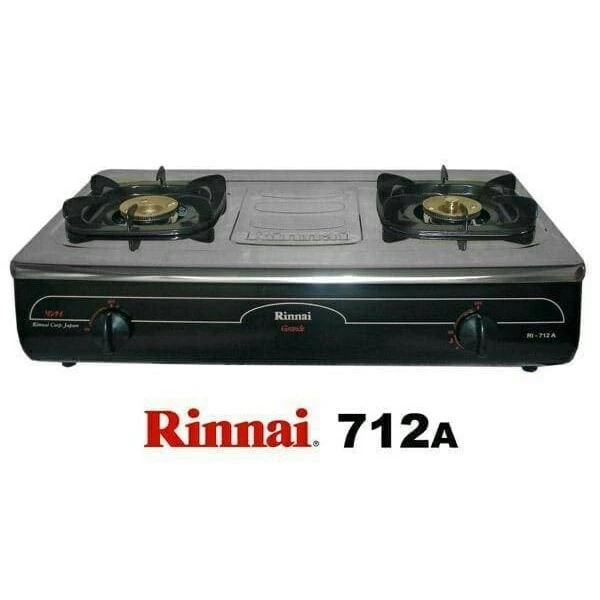 Jual KOMPOR GAS 2 TUNGKU STOVE RINNAI JUMBO BESAR RI-712A / RI712A / RI ...