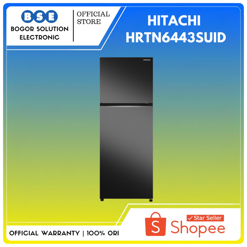 Jual Hitachi Kulkas 2 Pintu 409 Liter Inverter HRTN6443SUID | Lemari Es HRTN644 Hitachi | Shopee ...