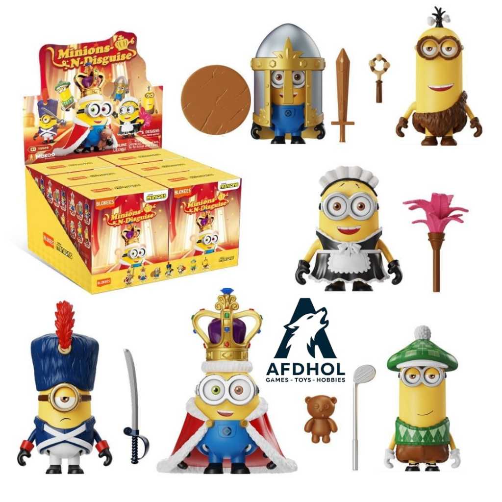 Jual BLOKEES MINIONS BLIND BOX MOKOO SERIES 01 FIGURES MINIONS-N ...