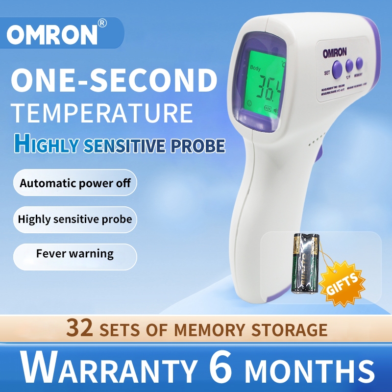 Jual Thermogun Termometer Suhu Tubuh Digital Termometer Inframerah Non ...