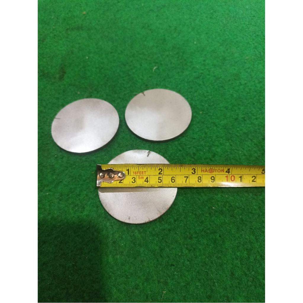 Jual plat stainless bulat sus 304 diameter 6cm, tebal 4mm | Shopee ...