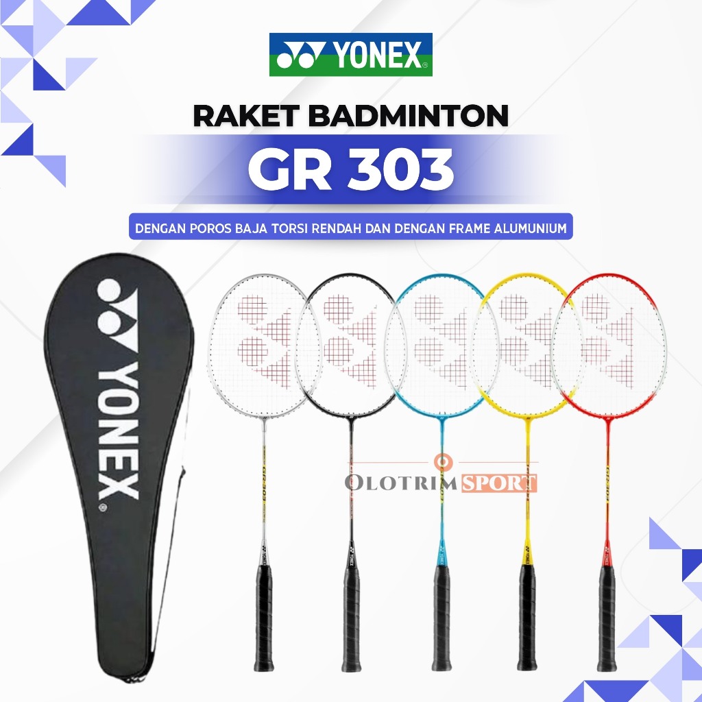 Jual Raket Badminton Yonex GR201 GR303 GR 201 303 Original | Shopee ...