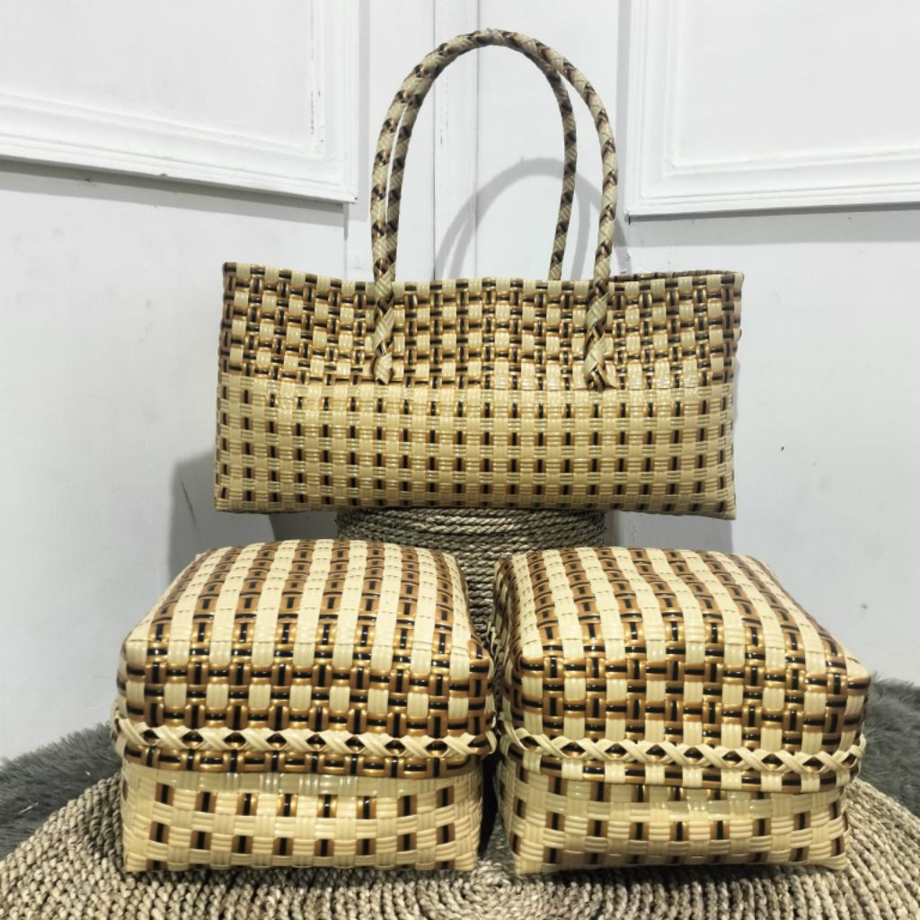 Jual Tas set keben jali premium isi 2/ set 2 jali datar/ free besek ...