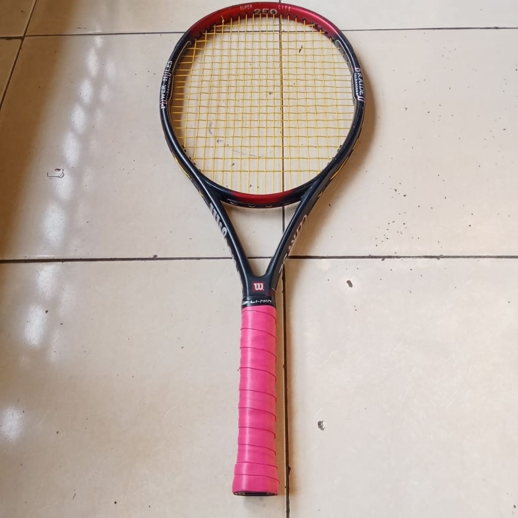Jual Raket tenis wilson ultra sl super lite 250 gm original | Shopee ...