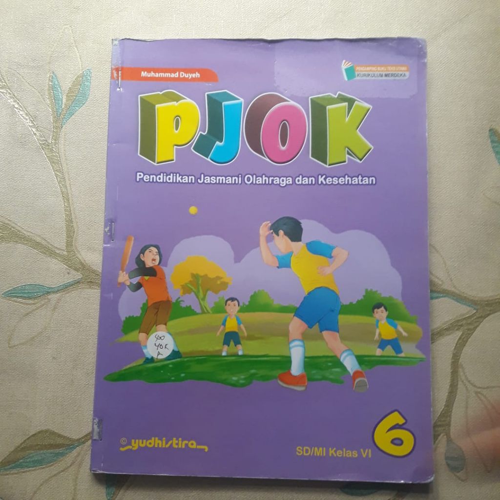 Jual PJOK (Pendidikan Jasmani Olahraga dan Kesehatan) 6 untuk SD/MI Kelas VI (Kurikulum Merdeka ...