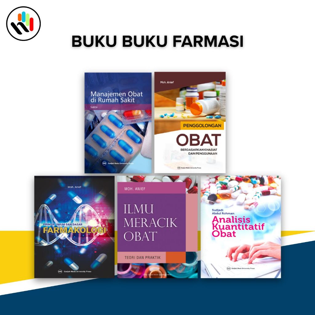 Jual Buku Farmasi : Manajemen Obat,Dasar Farmakologi,Ilmu Meracik Obat,Penggolongan Obat ...