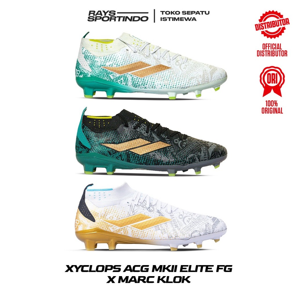 Jual SEPATU BOLA MILLS XYCLOPS ACG MK II ELITE FG | Shopee Indonesia