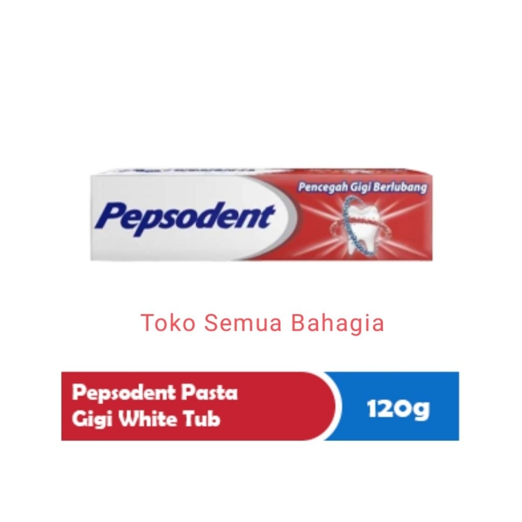 Jual Pepsodent Pasta Gigi Pencegah Gigi Berlubang - Netto 120 gr ...