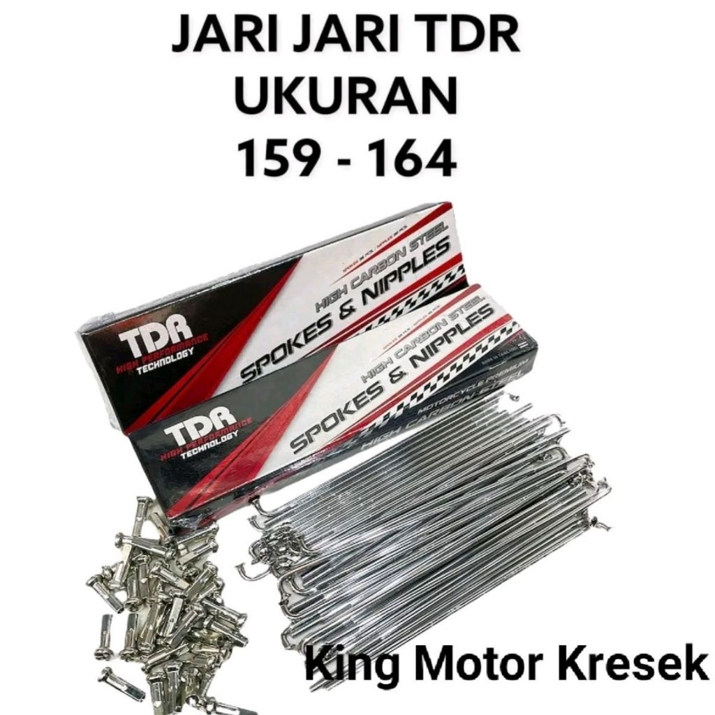Jual JARI JARI NIPPLE MERK TDR STANLESS STELL UKURAN 159-164 BUAT MOTOR ...