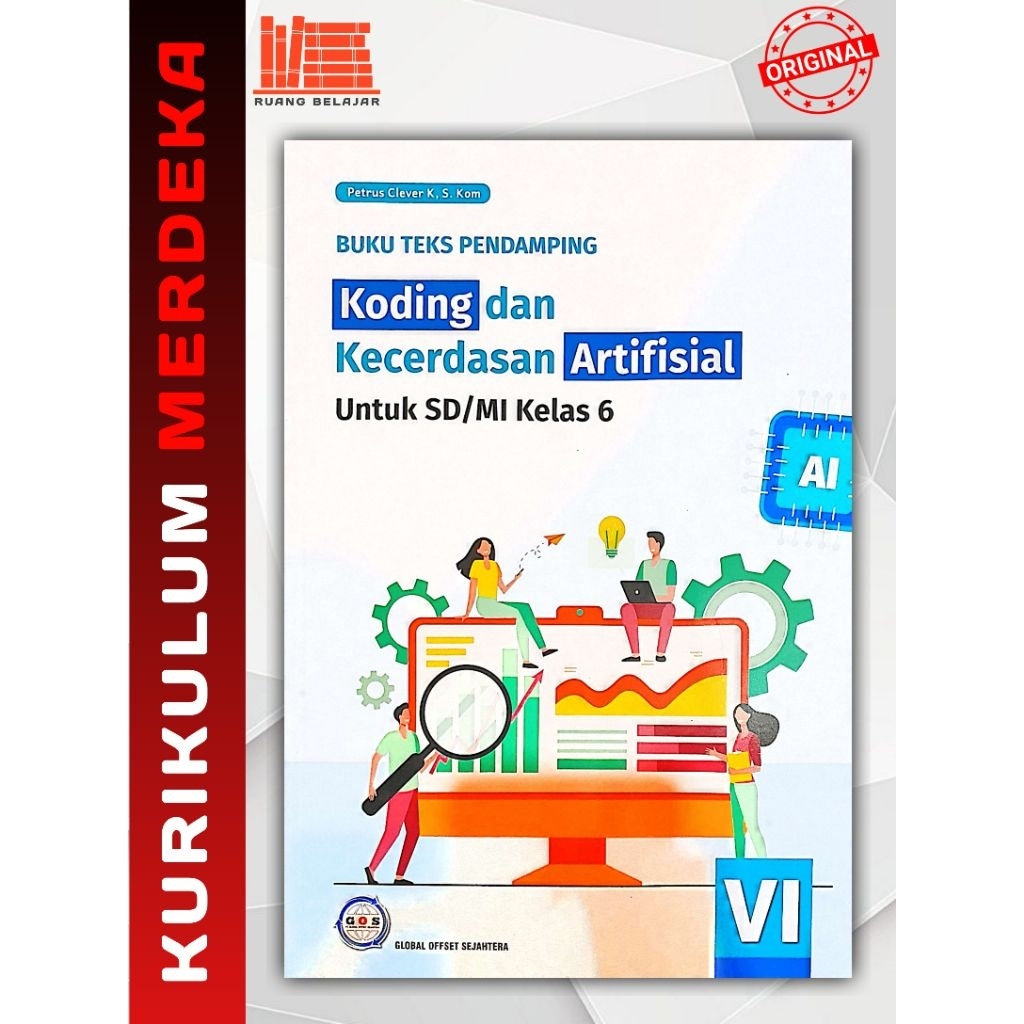 Jual Buku KODING dan Kecerdasan Artifisial Kelas 6 - Global Offset ...