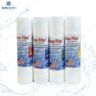 Jual CARTRIDGE SPUN SEDIMEN PP FILTER AIR NANO KOLON DEWATER AQUATIC 10 ...