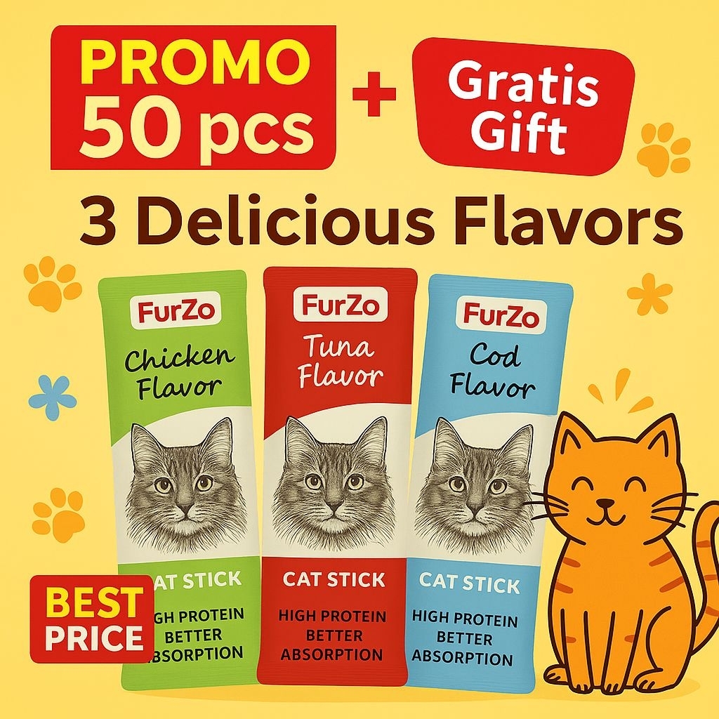 Jual 50pcs *15g Kucing Snack ,Makanan Kucing,CAMILAN KUCING CREAMY ...