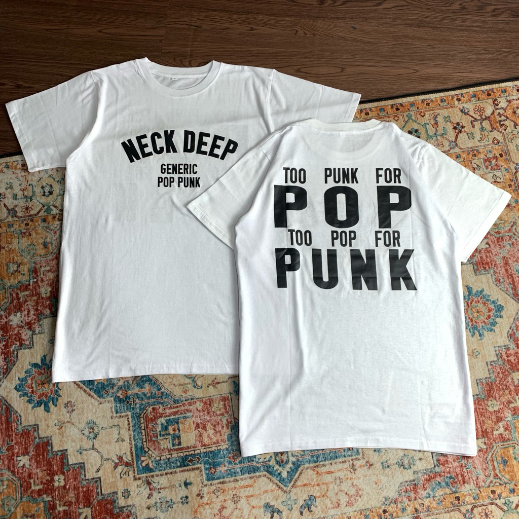 Jual Kaos Neck Deep Pop Punk | Shopee Indonesia