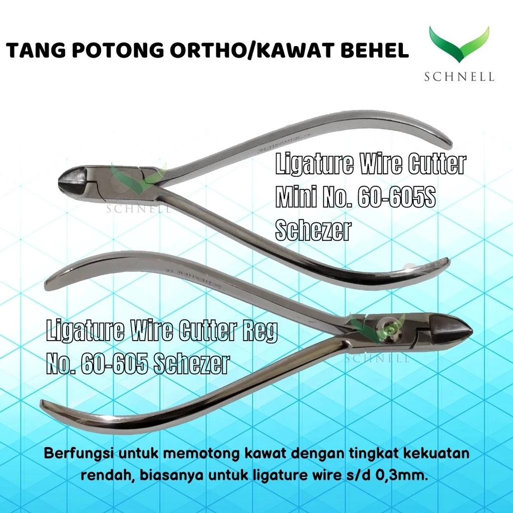 Jual Tang Potong Ortho/Tang Kawat Behel/Niti Ligature Wire Cutter ...