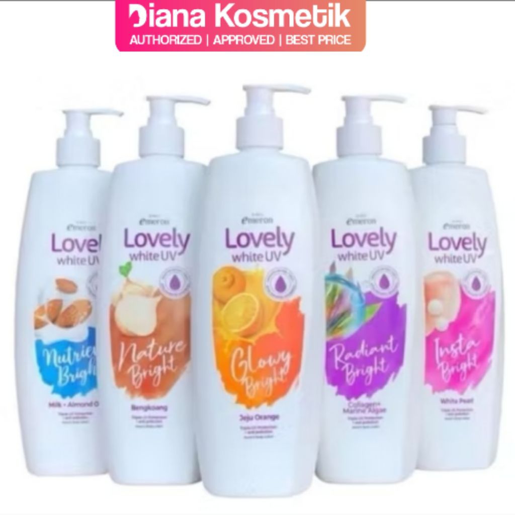Jual EMERON LOVELY WHITE BODY LOTION 500ml | EMERON LOVELY NATURALS ...